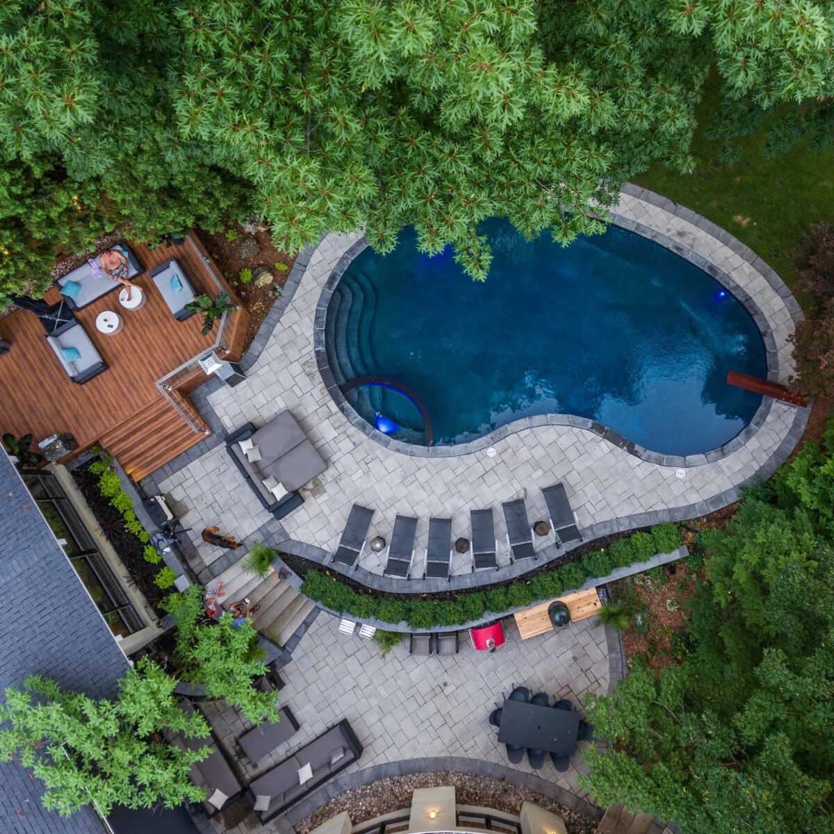 Swimming Pool for 80’s Modern Villa | Luxury Pools